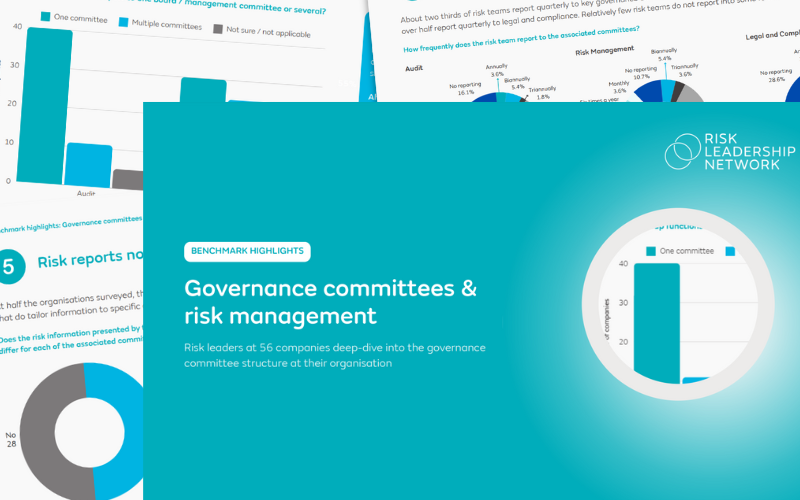 Download benchmark highlights | Governance committees & risk management