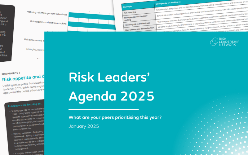 Download | Risk Leaders' Agenda 2025