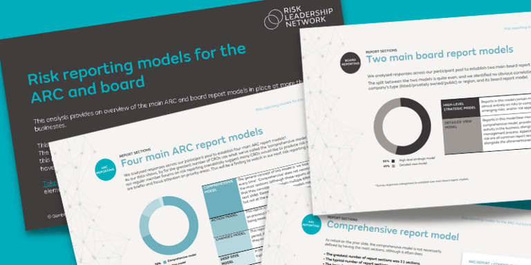 How to create standout risk reports that demonstrate the real value of Risk