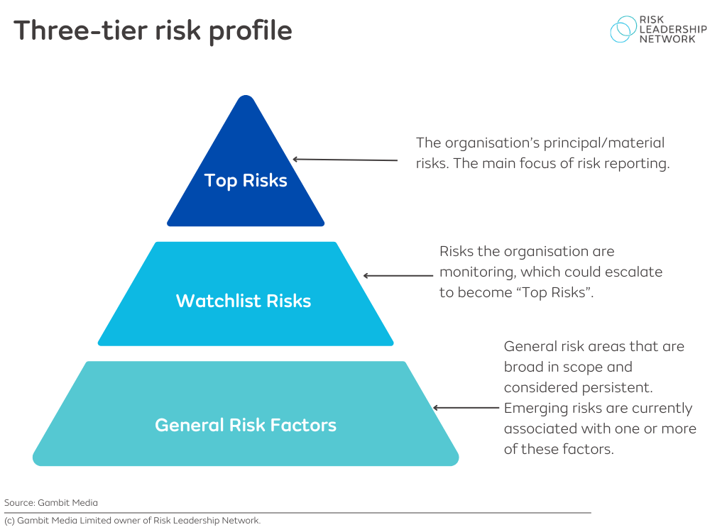 Peer approach: incorporating emerging trends into risk reporting